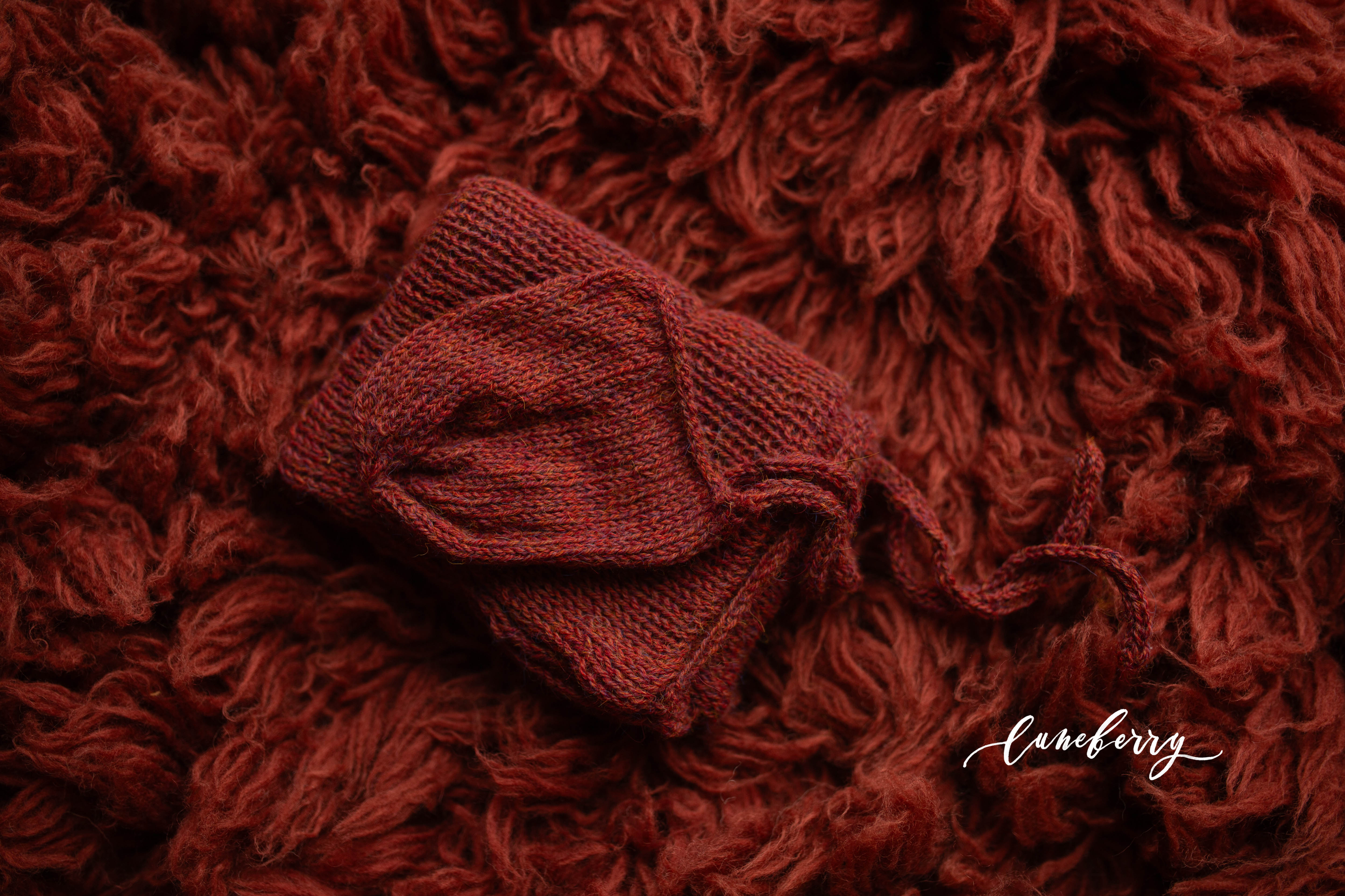 RUST Alpaca Bonnet and Wrap – Luneberry, LLC