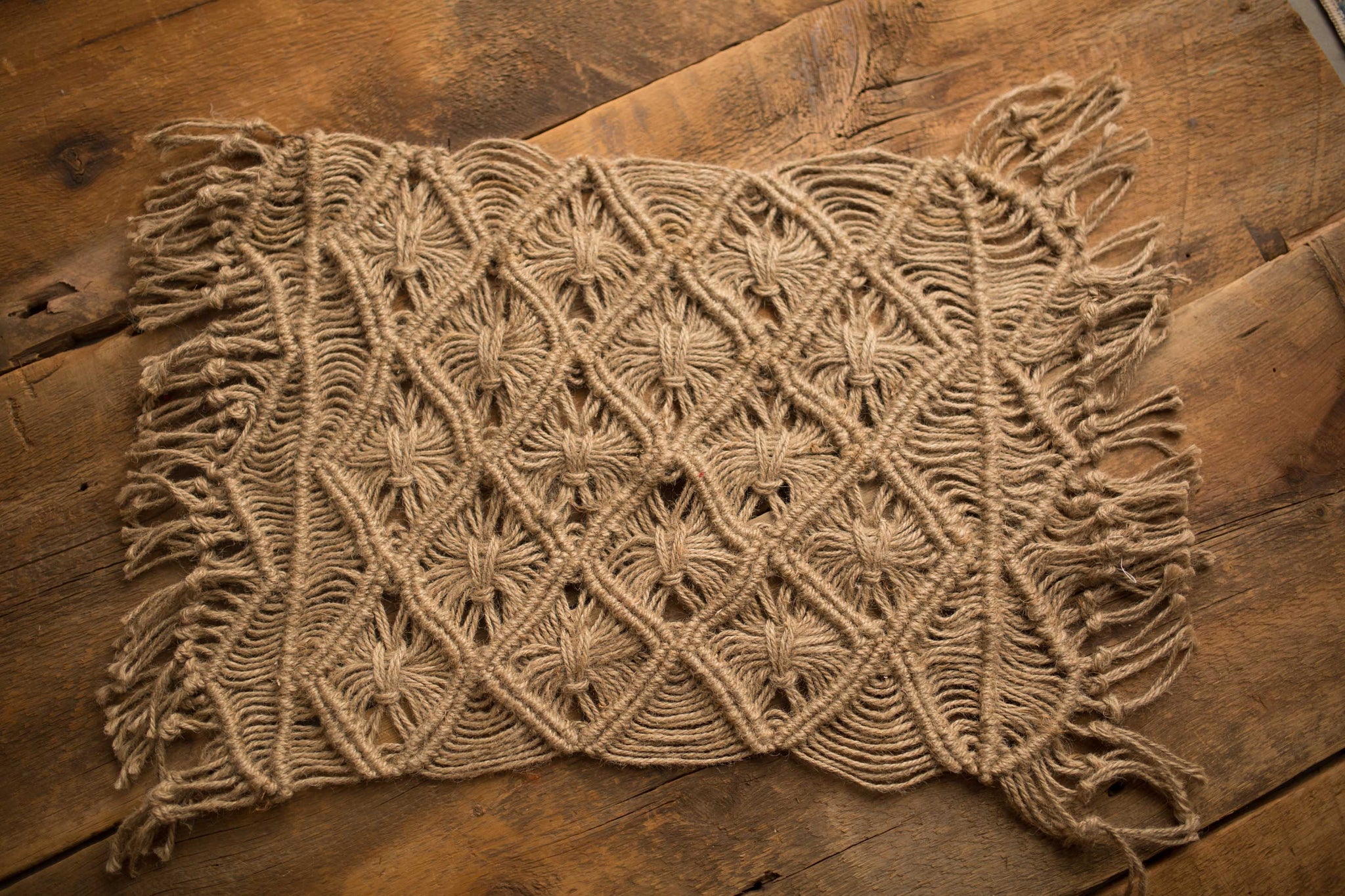 Macrame Natural Twine Layer – Luneberry, LLC